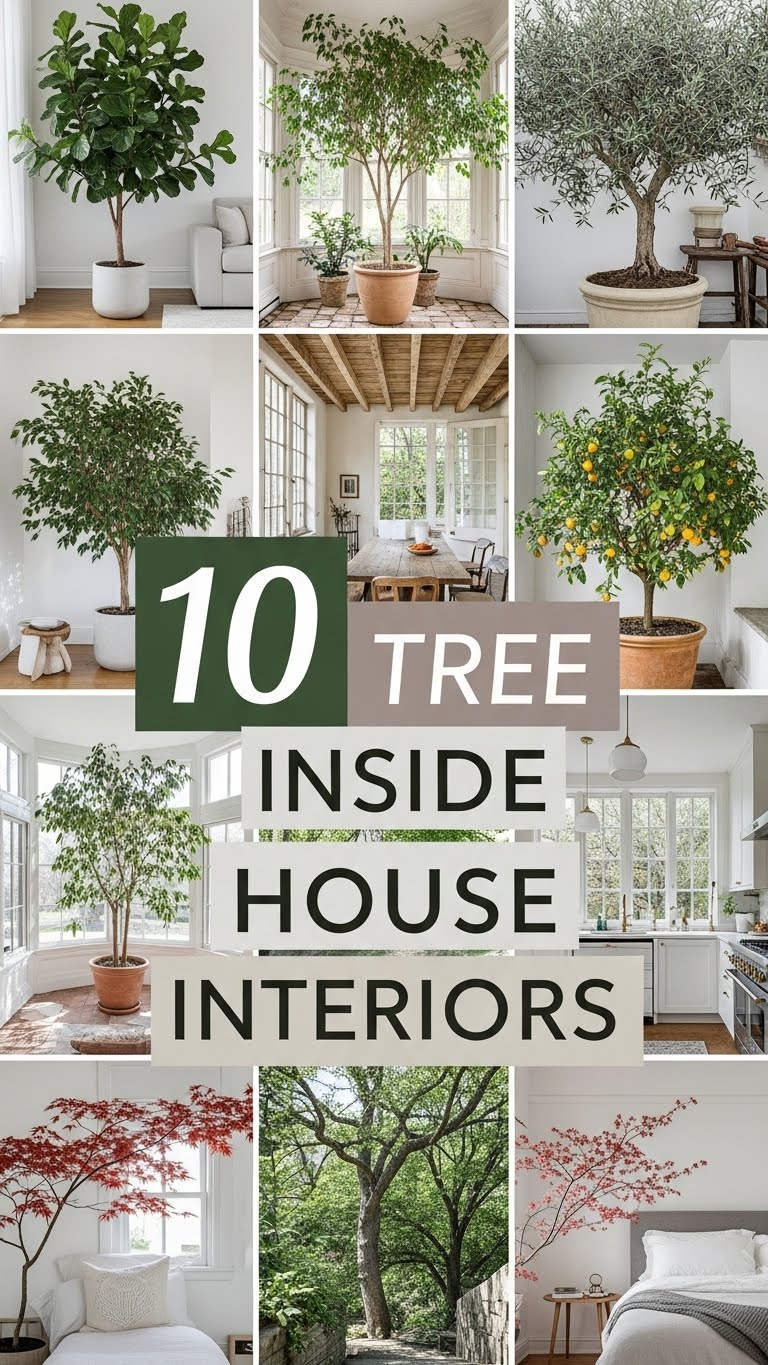 10 Tree Inside House Interiors - DIY HOME STYLIST